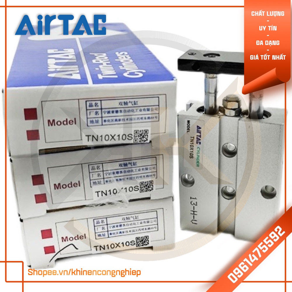 Mua Xi Lanh Khí Nén Dẫn Hướng 2 Ty AirTAC TN10 x 10S, 20S, 30S, 50S, 70S, 100S, 150S giá rẻ nhất ...