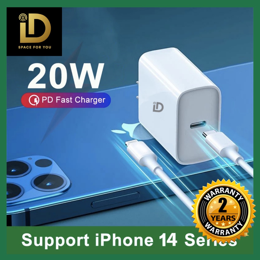 Bộ Sạc Nhanh 20W Dùng Cho IP6/7/8/10/11/12/13/14 Cao Cấp IDTECH - BH 24T Chính Hãng | Shopee ...