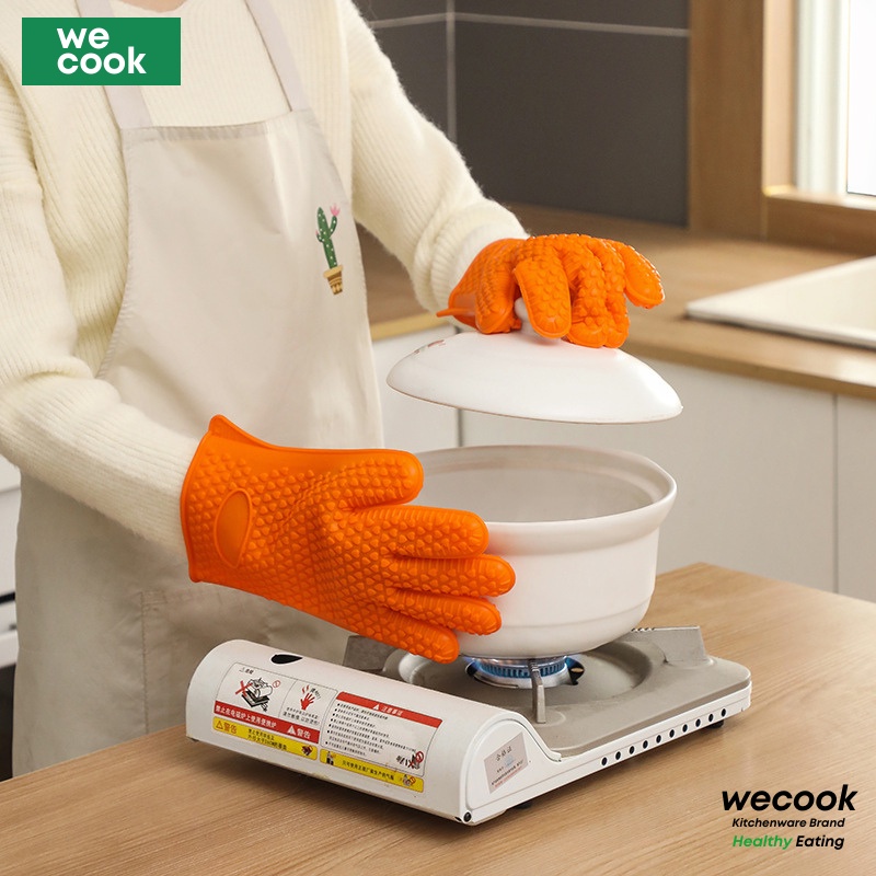 Găng tay cách nhiệt Silicon cao cấp WECOOK - Găng tay lò nướng lót tay ...