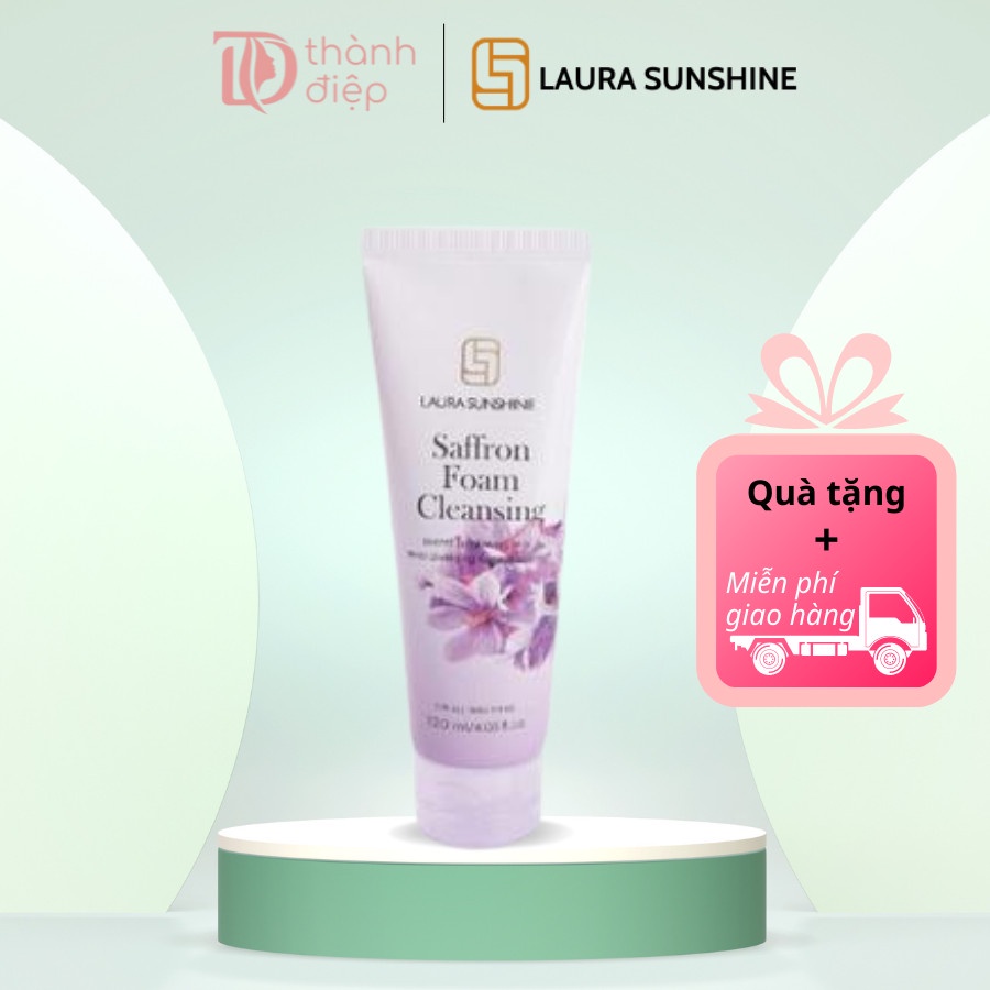 Mua SỮA RỬA MẶT NHỤY HOA NGHỆ TÂY SAFFRON FOAM CLEANSING 120ML LAURA ...