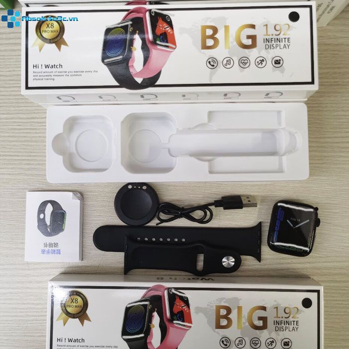 Mua Đồng Hồ Thông Minh X8 Pro Max Màn Hình 1.92 "Có Thể Thay Đổi Theo ...