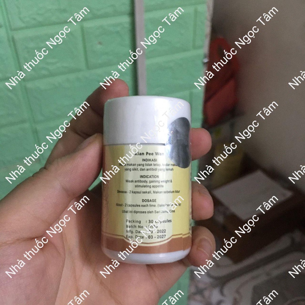 Mua Viên Uống Tăng Cân Kian Pee Wan Hộp 50g Chứa Whey Protein Bổ Sung ...