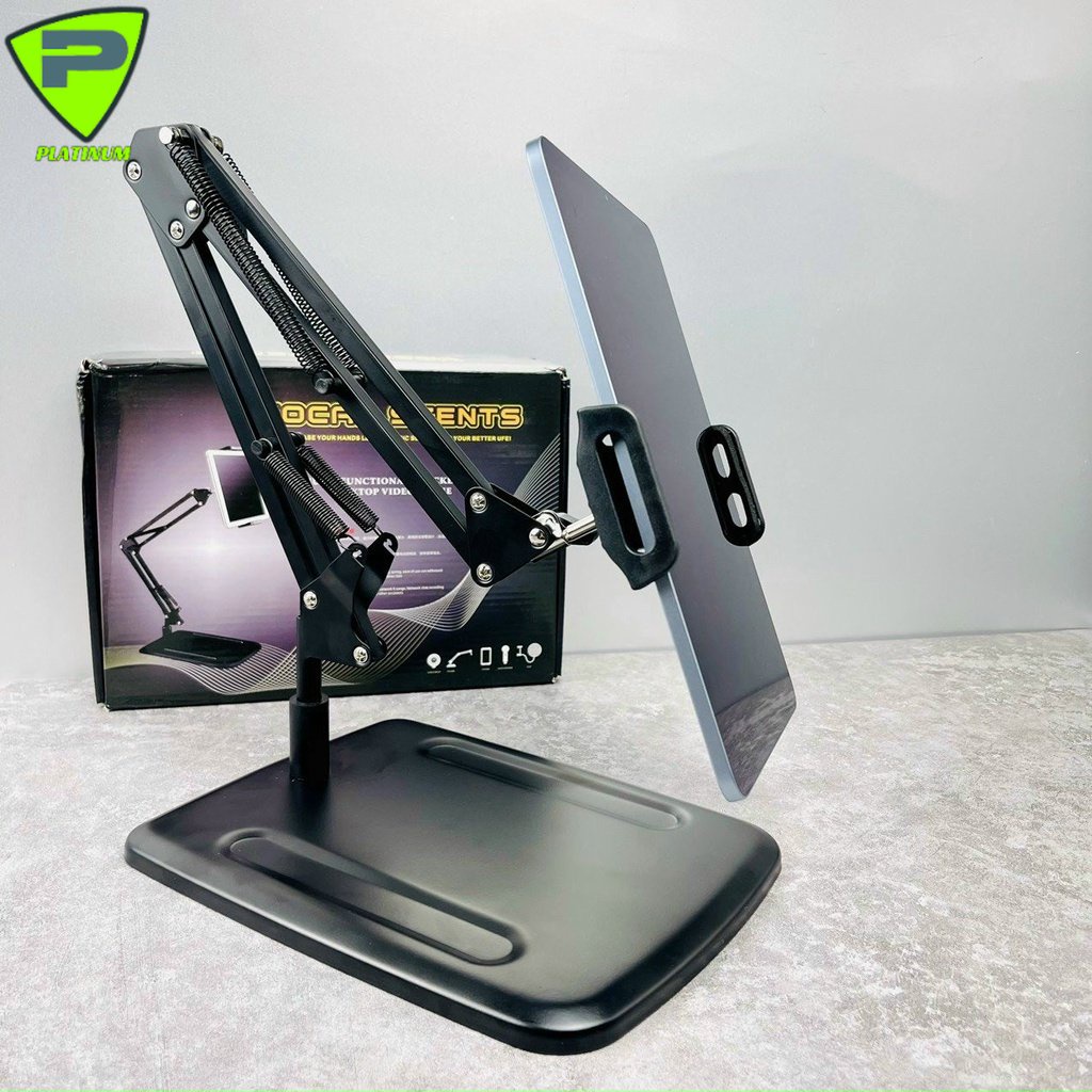 Mua Giá Đỡ iPad, Máy Tính Bảng Tablet Galaxy Tab, kẹp điện thoại đế sắt ...