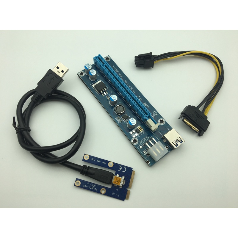 Mini Pci-E To Pci Express Extender Riser Card Pcie 1x Đến 16x Khe Cắm ...