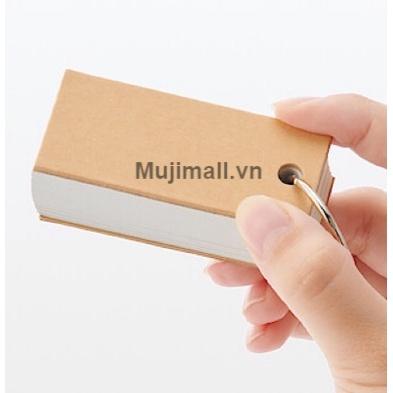 Mua Thẻ flashcard trong suốt Muji chính hãng giá rẻ nhất | TecKi.Vn