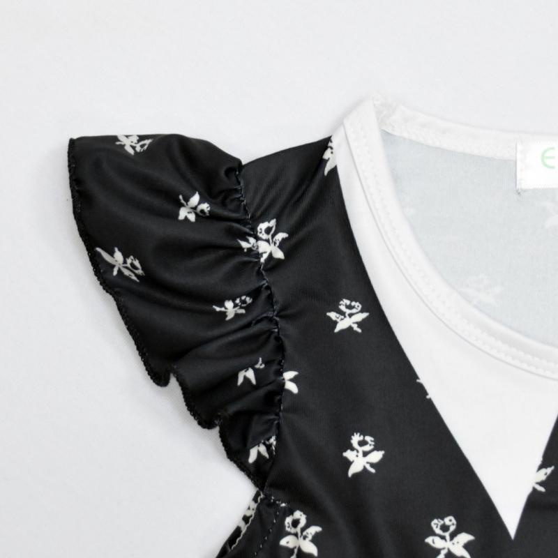 Mua Đầm Hóa Trang Gothic Tay Ngắn Màu Đen Kèm Tóc Giả Cho Bé Gái giá rẻ ...