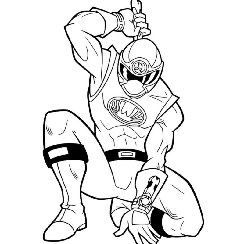 Mua Power Rangers (5 anh em siêu nhân) - Set 20 Tờ Tranh Tô Màu A4 A5 ...