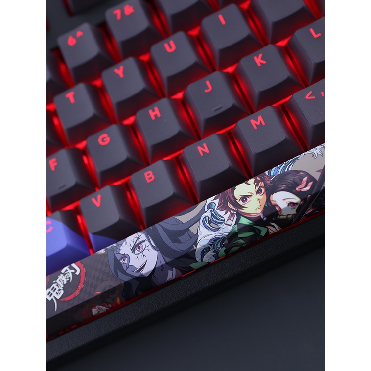 Kamado Nezuko Keycaps Cherry Profile Demon Slayer Anime PBT Dye Sub Bàn ...