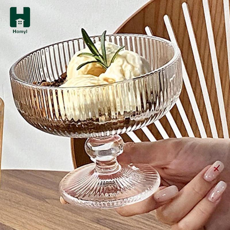 Mua Ly thủy tinh HOMYL đựng tráng miệng/kem trái cây/cocktail/pudding ...