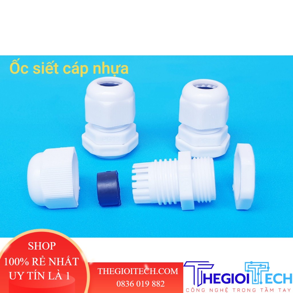 Ốc siết cáp nhựa PG - PG 11