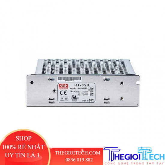 BỘ NGUỒN MEANWELL 3 NGÕ RA RT-65C