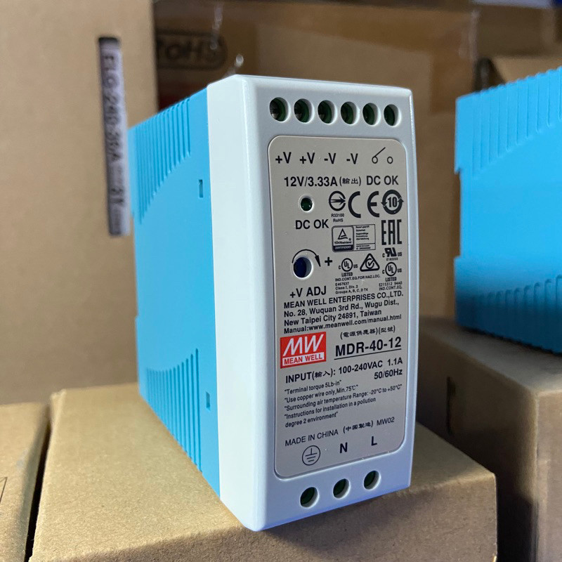 Nguồn Meanwell MDR-100-12,MDR-60-12,MDR-40-12,MDR-20-12 TGT SMPS AC-DC ...