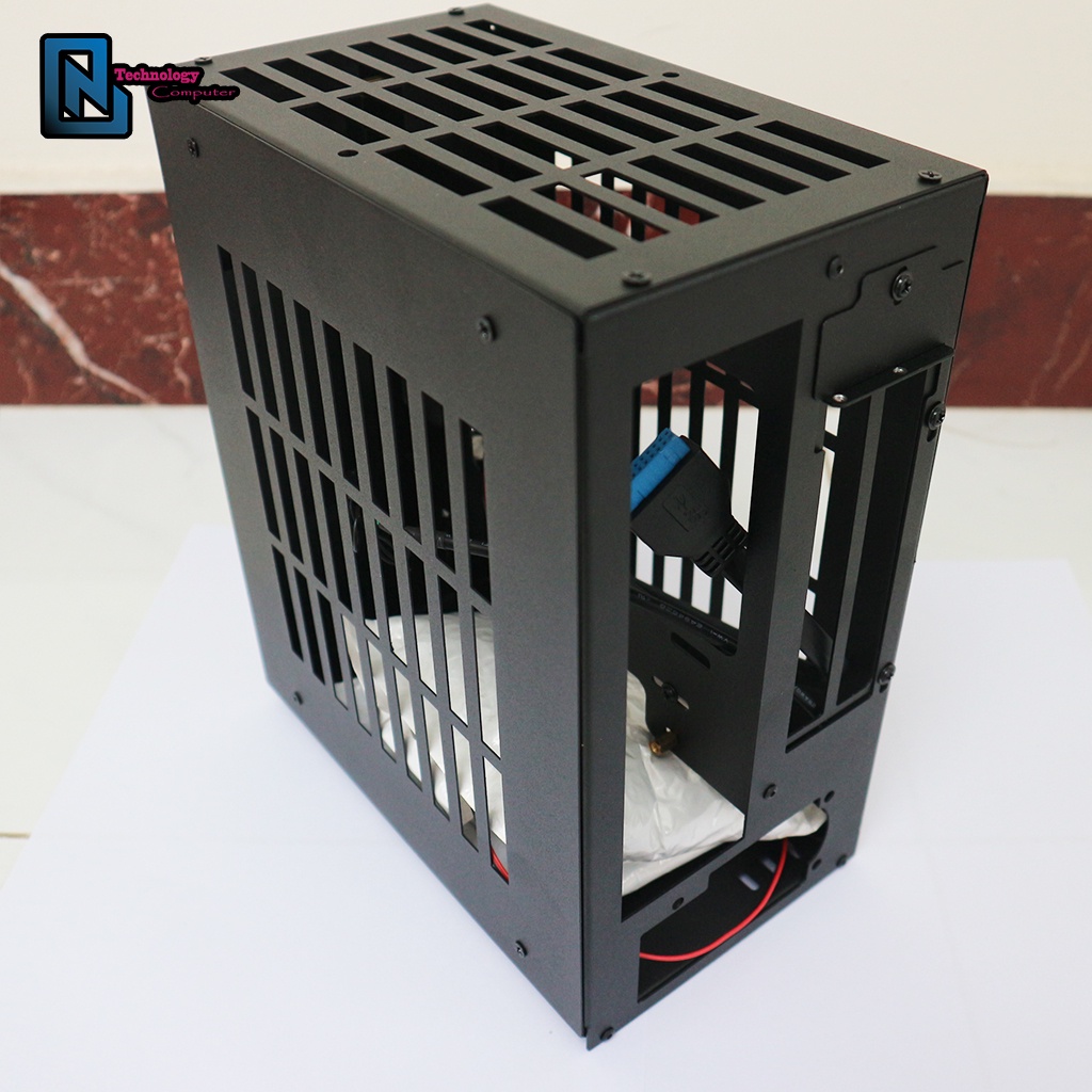 Vỏ Case D19 Sơn Tĩnh Điện Màu Đen Dành Cho Main Mini ITX PSU 1U SF ...