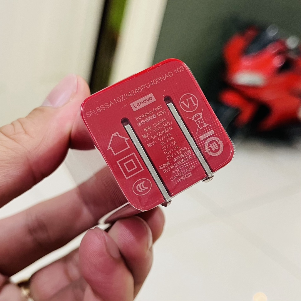 Củ sạc LENOVO THINKPLUS GaN65 USB-C PD 3.0/ PPS 65W dùng cho Mac-Pro 14 ...