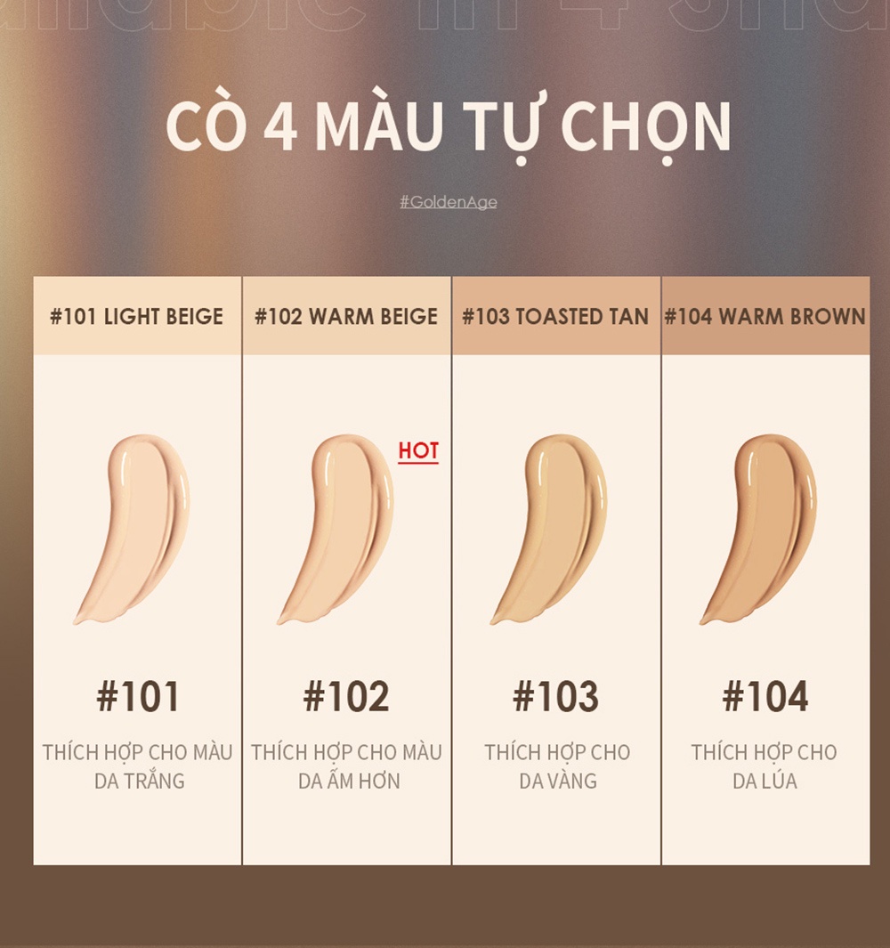 FOCALLURE Cushion BB lì chống thấm nước lâu trôi 12G | Shopee Việt Nam