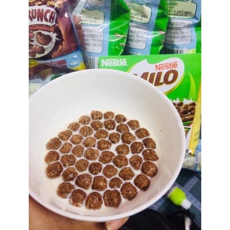Mua Bịch 12 gói Ngũ Cốc Ăn Sáng Milo Thái Lan- Bim bim Milo siêu ngon ...