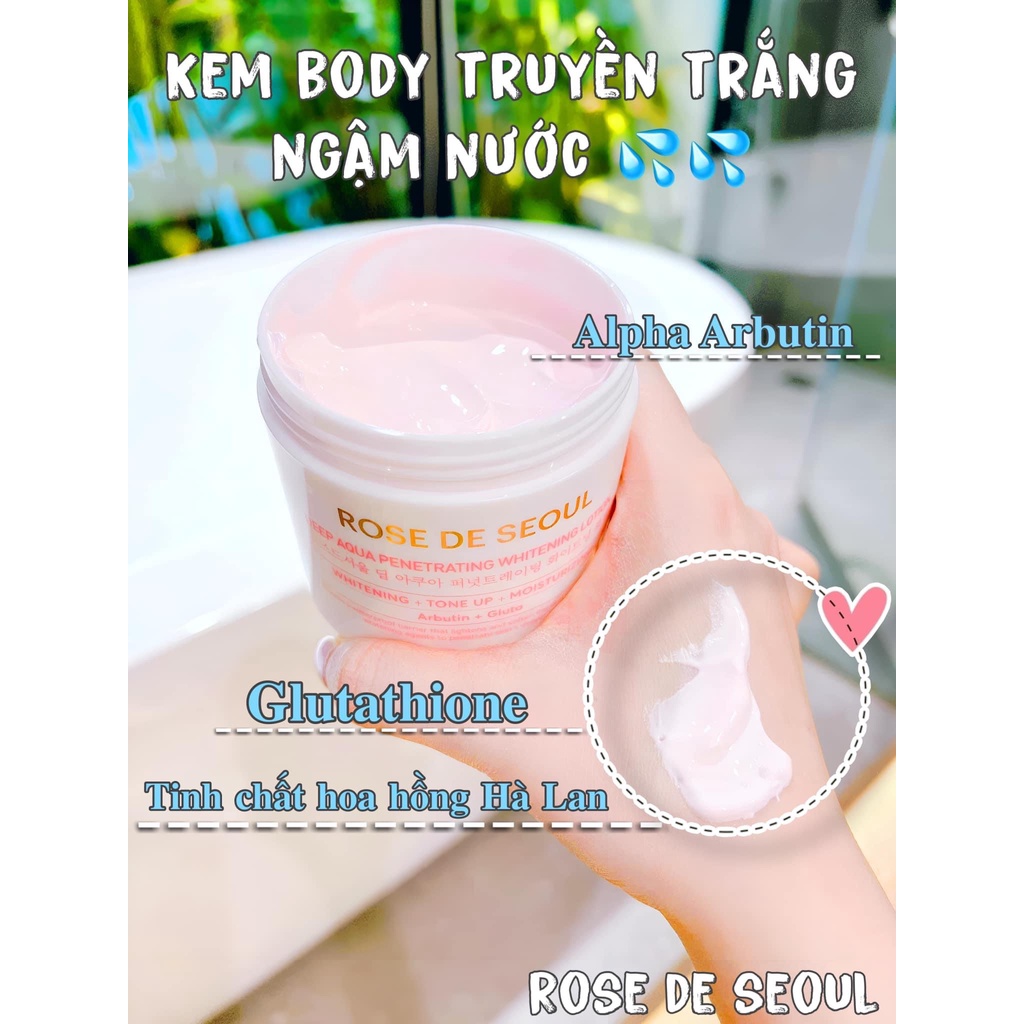 Mua Kem body rose de seoul 200g hạn 2026 Dưỡng Ẩm, Dưỡng Trắng, Không ...