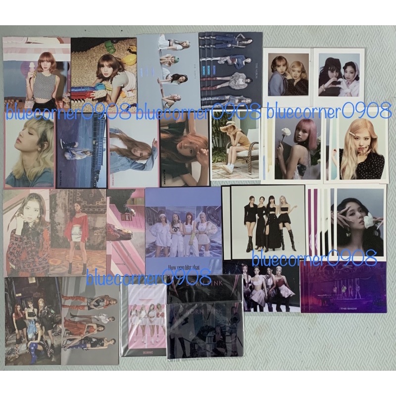ảnh pola card Blackpink Jisoo Jennie Rosé Lisa chính hãng | Shopee Việt Nam