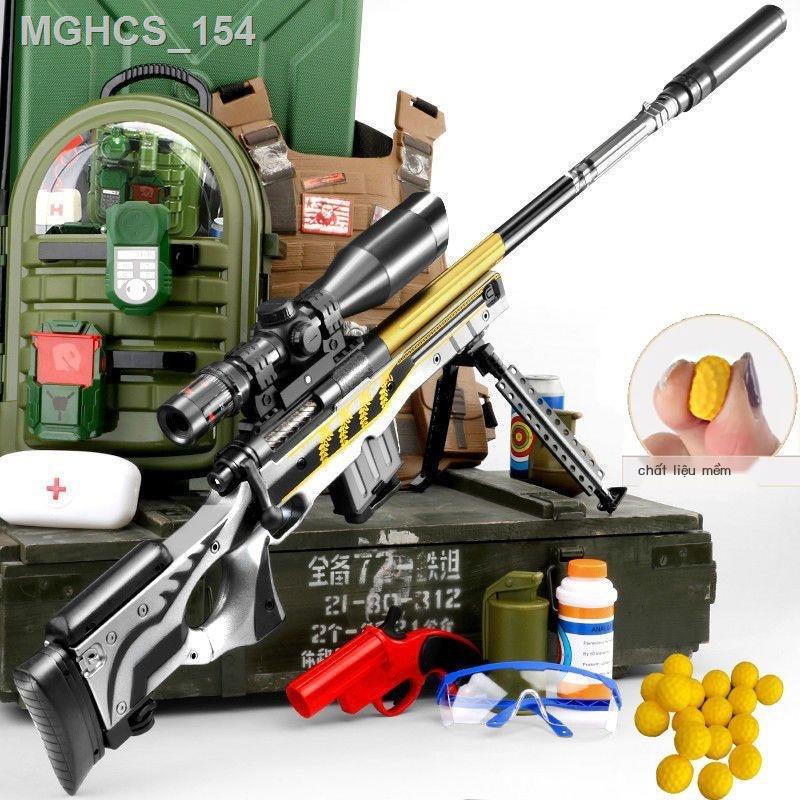 Mua ☍ ( Sẵn)☬ ⊕Súng bắn tỉa AWM lớn pu súng đạn mềm ăn gà Jedi survival ...
