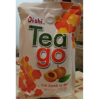 Nước Trà Xanh vị Đào TeaGo Oishi 180ml | Shopee Việt Nam
