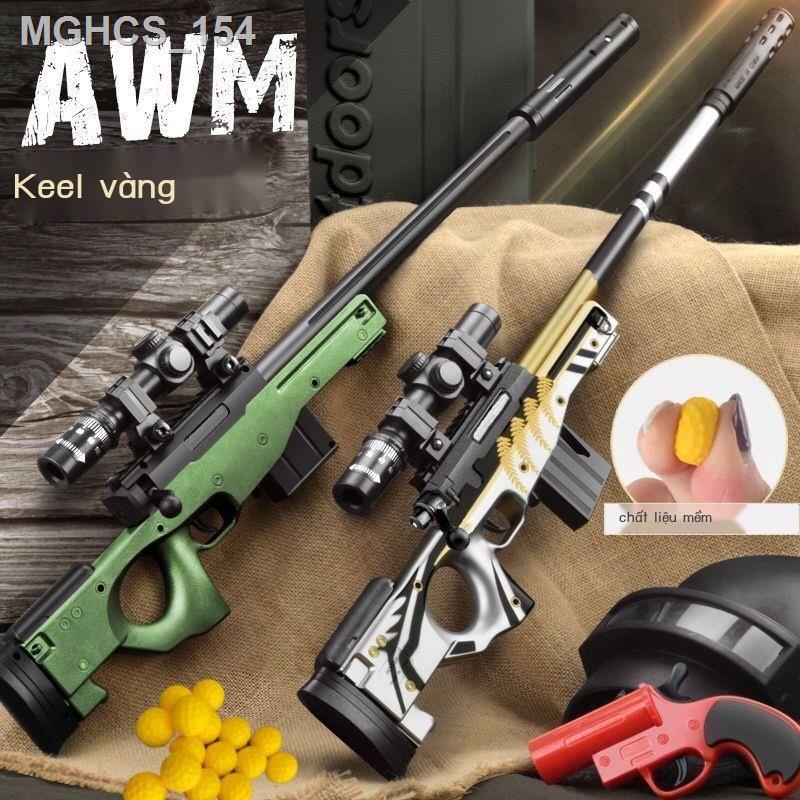 Mua ☍ ( Sẵn)☬ ⊕Súng bắn tỉa AWM lớn pu súng đạn mềm ăn gà Jedi survival ...