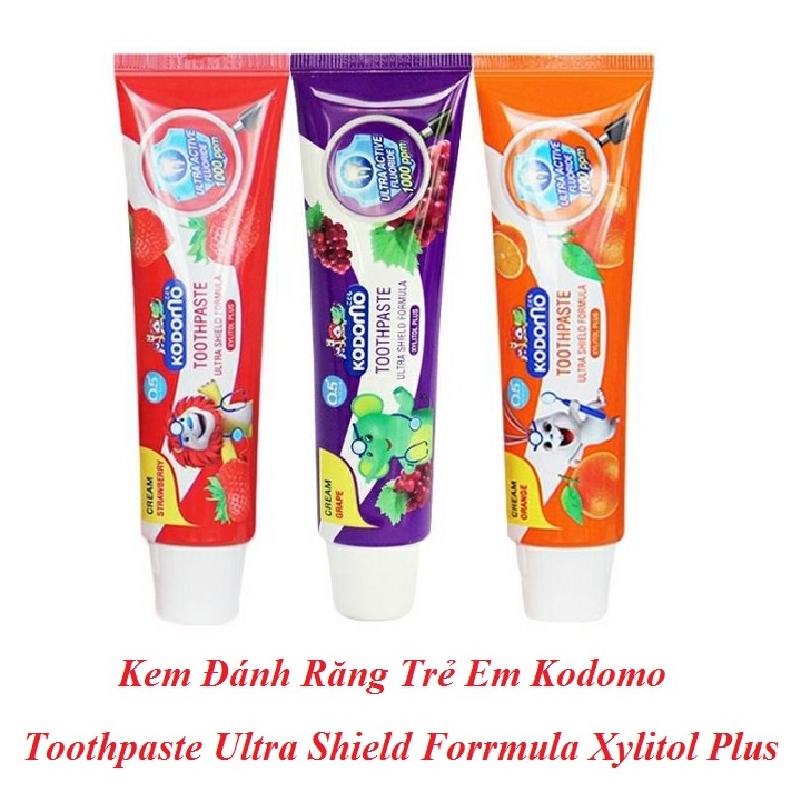 Mua Kem Đánh Răng Trẻ Em Lion - Kodomo Toothpaste hương vị trái cây ...