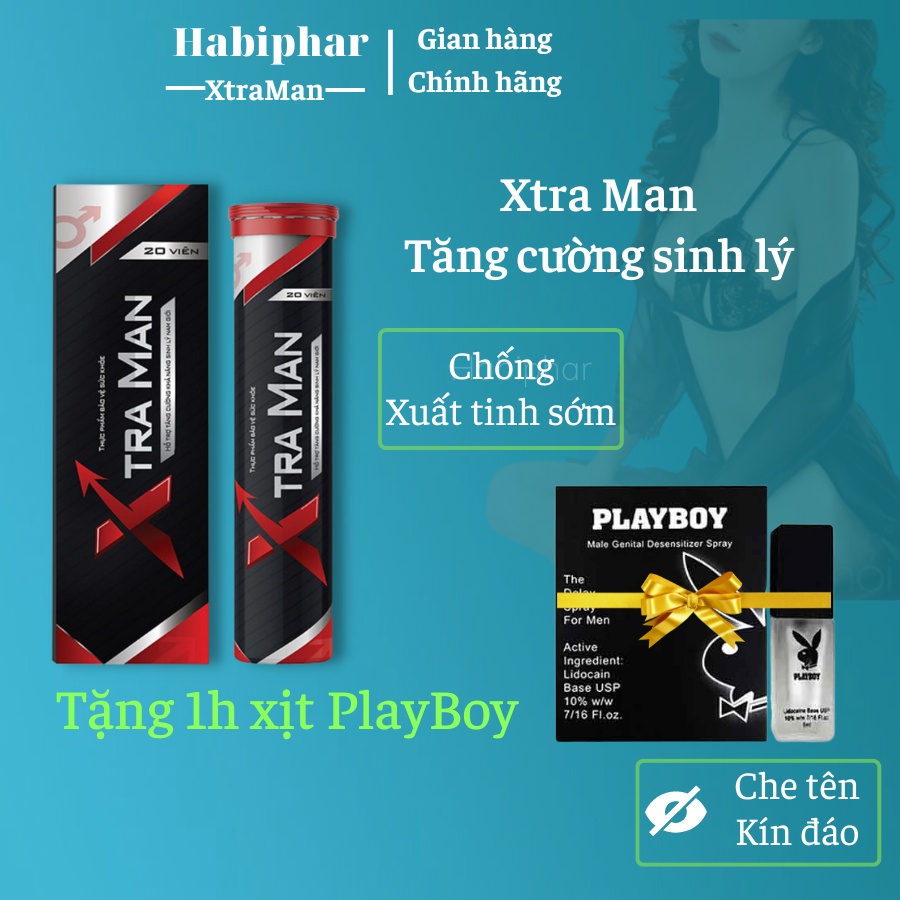 Mua Sủi Xtraman Tăng Cường Sinh Lý Nam Tặng Chai Xịt Playboy Chính Hãng_Xtra man_Xtramen giá rẻ ...
