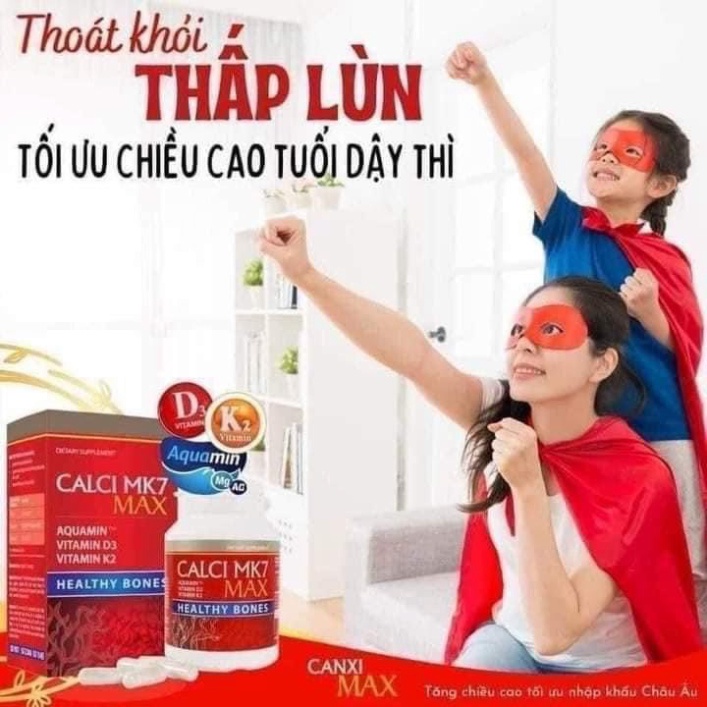 Mua Canxi MK7 Max – Bổ sung canxi hữu cơ phát triển chiều cao tối đa ...