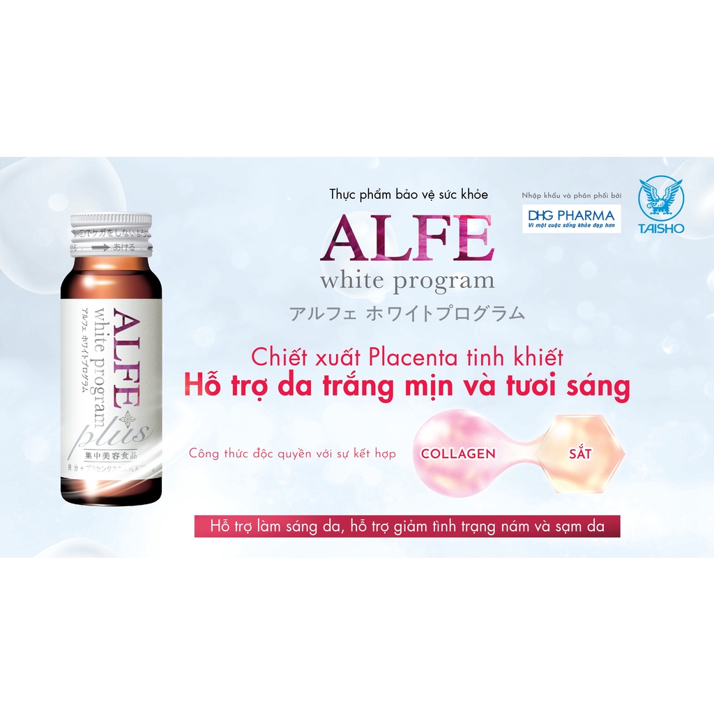 Mua Collagen uống ALFE White Program hỗ trợ giảm nám và sạm da Hộp 10 ...