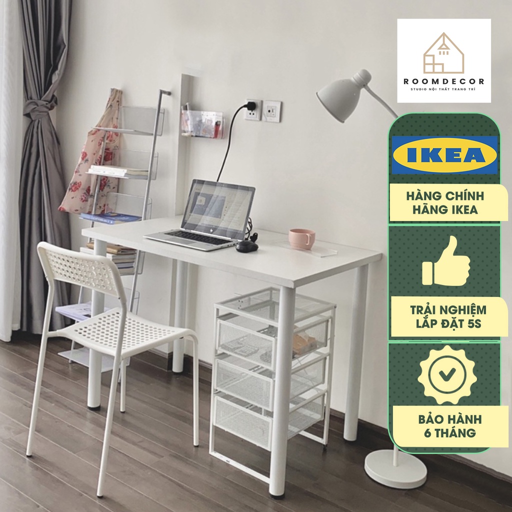 Mua Combo Bàn Làm Việc IKEA Chính Hãng Và Kệ Đa Năng IKEA Trang Trí Góc ...