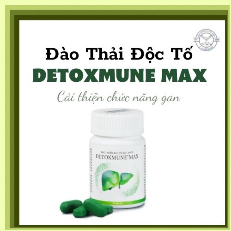 [Chính Hãng]-DETOXMUNE*MAX-GIẢI PHÁP TỐI ƯU CHO GAN-100% HIỆU QUẢ-BAO ...