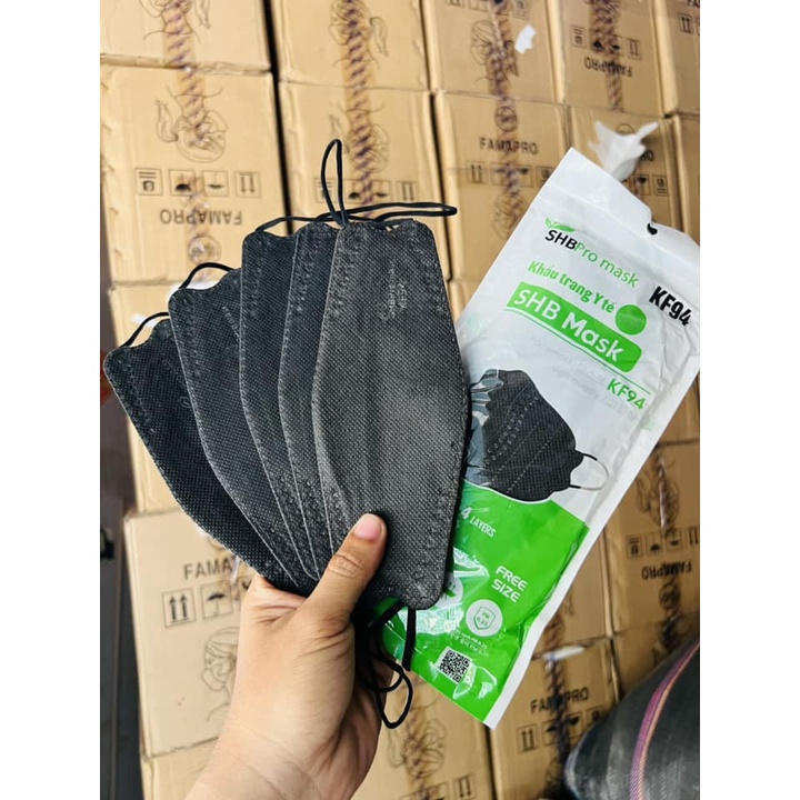 Mua Khẩu trang 4D SHB Pro Mask KF94 Chính Hãng Đạt Chuẩn BYT kháng ...