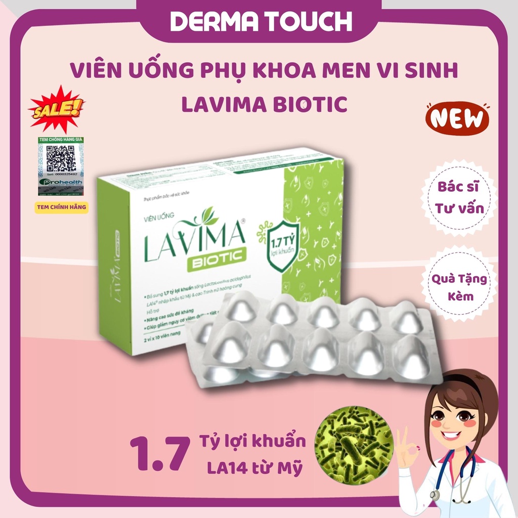 Mua Viên uống LAVIMA BIOTIC Men Vi Sinh Vùng Kín LAVIMA BIOTIC, Giảm ...