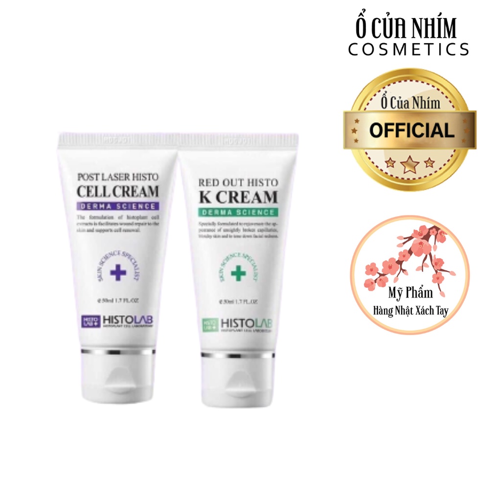 Mua Kem Tái Tạo Phục Hồi HISTOLAB- Red Out Histo K Cream sau MTS, PRP HISTOLAB (12ml-50ml) Chính ...
