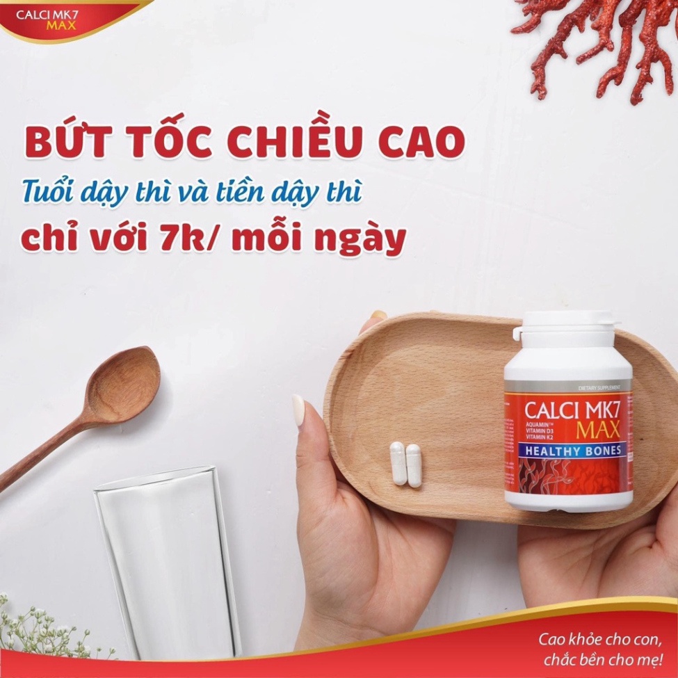 Mua Canxi MK7 Max – Bổ sung canxi hữu cơ phát triển chiều cao tối đa ...