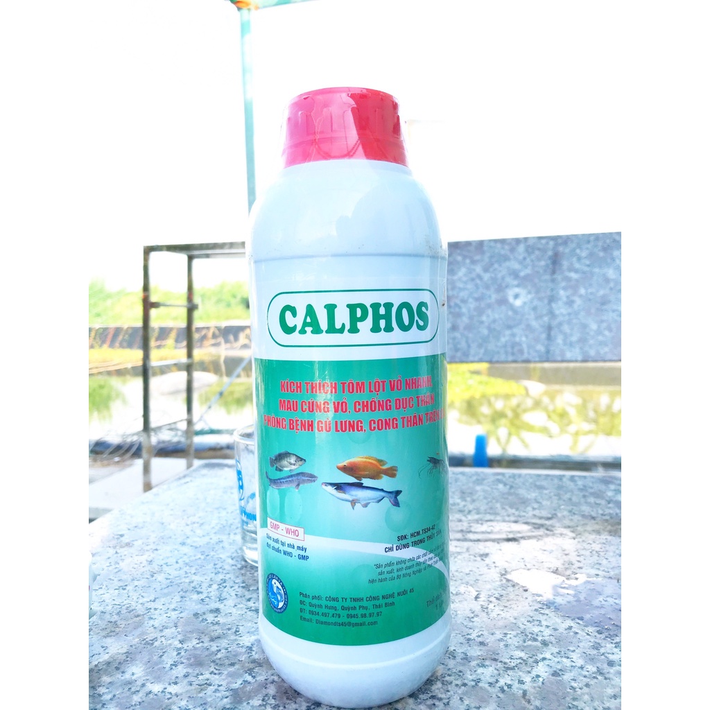 Mua Men vi sinh CALPHOS kích thích tôm lột vỏ nhanh mau cứng vỏ chống ...