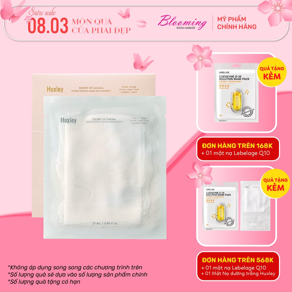 Mặt Nạ Dưỡng Da Trắng Da và Chống Lão Hóa Huxley Conditioning Mask One ...