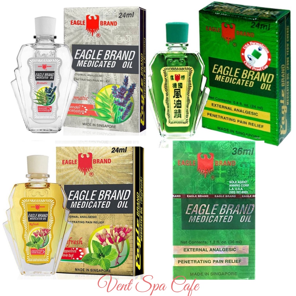 Dầu xanh Eagle Brand Medicated Oil 24ml/ Lavender Eucalyptus 24ml ...