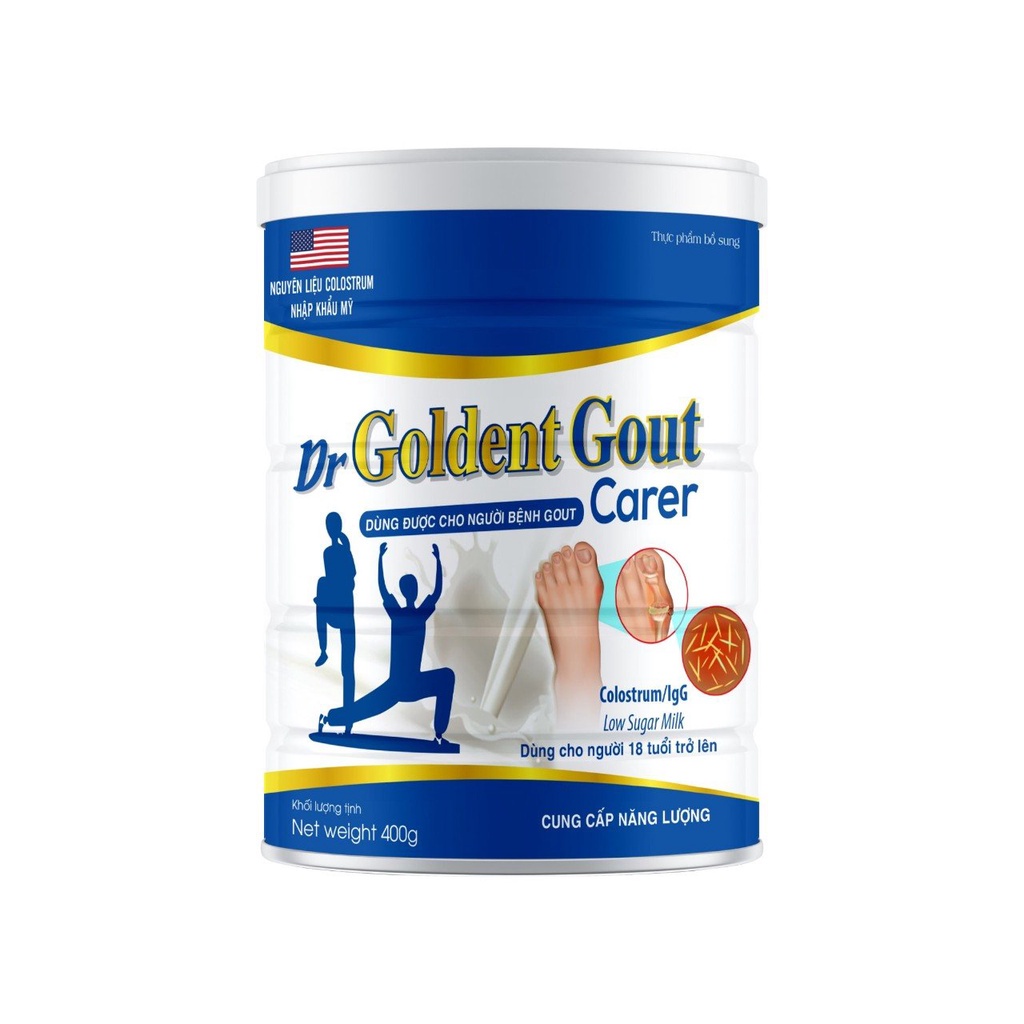 Mua Sữa Cho người bệnh Gout,Dr Goldent Gout cung cấp dinh dưỡng hỗ trợ ...