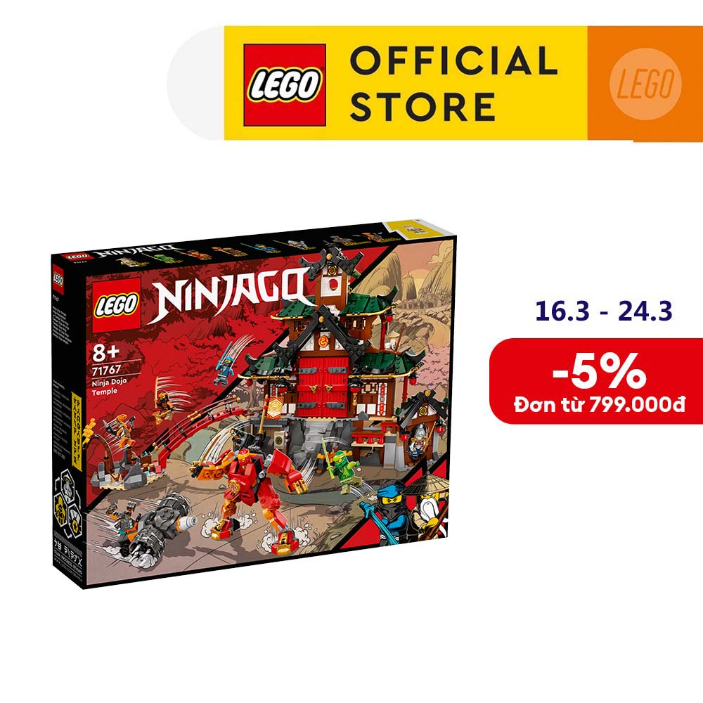 LEGO Ninjago 71767 Tu viện Ninjago (1394 chi tiết) - MixASale
