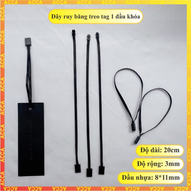Mua Dây tag quần áo, dây treo mác, thẻ bài chất liệu Ruy băng cao cấp ...