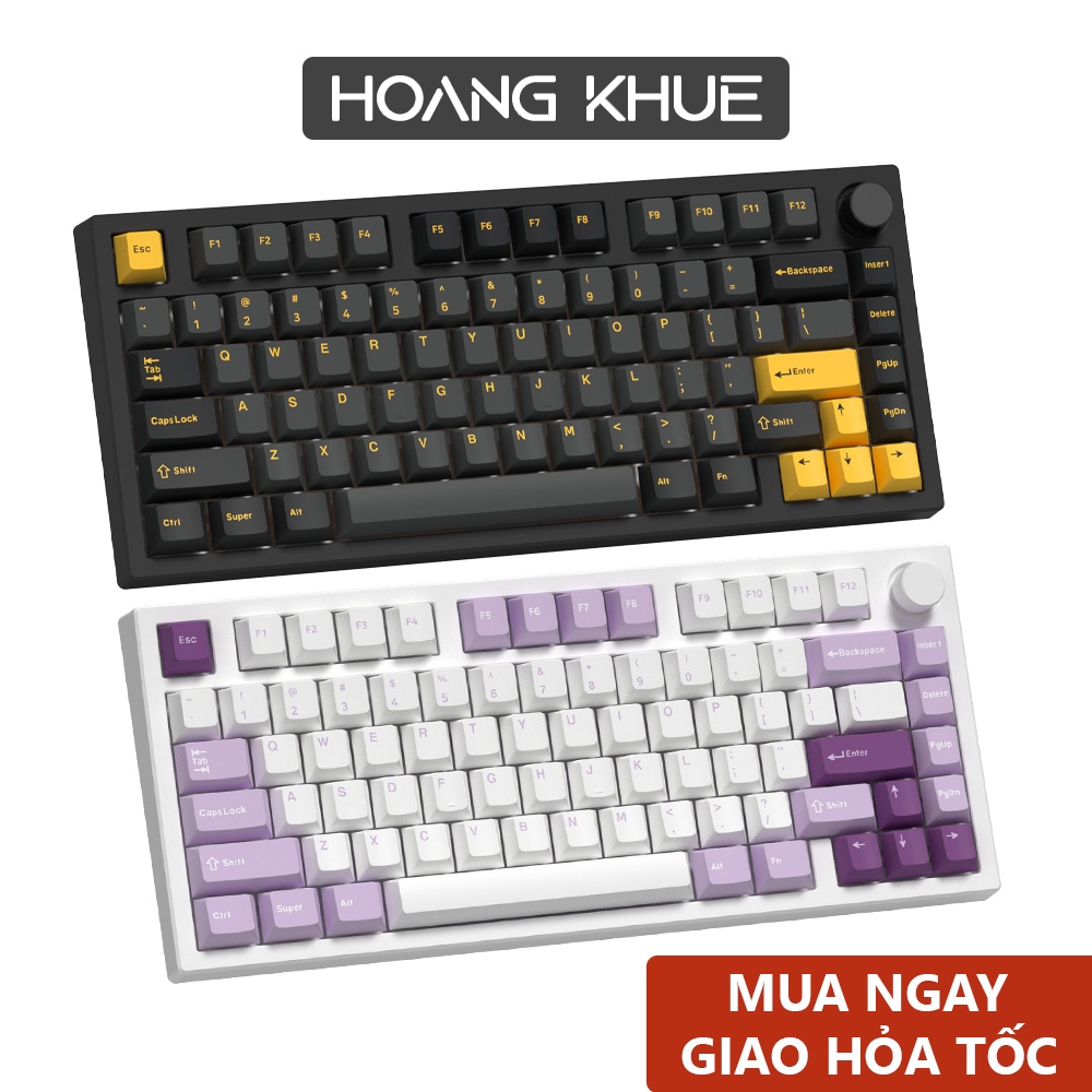 Bàn phím cơ FL-Esports GP75 Mạch Xuôi Hotswap Led RGB | Kit Buy