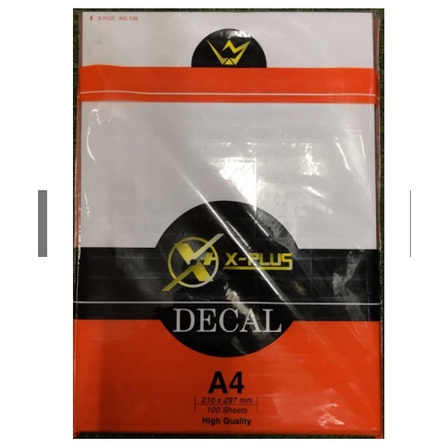 Mua Giấy decal A4, Giấy in mã vạch Tomy/X-plus A4 100 tờ giá rẻ nhất ...