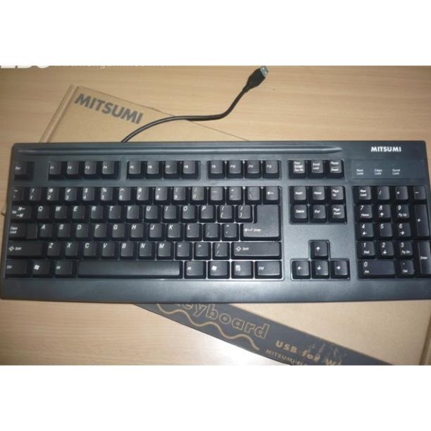 Mua Bộ bàn Phím Có Dây MITSUMI Cổng USB, Chuột- Full Box hàng chính ...