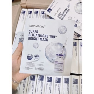 Mặt nạ giấy SUR.MEDIC Bright/Super Glutathione Mask mặt nạ dưỡng trắng ...