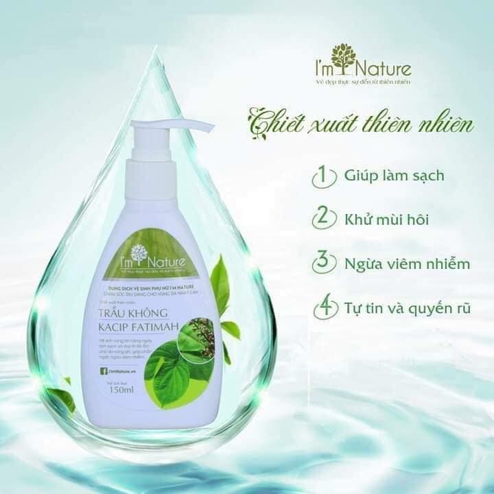 Mua Gel Ddvs Dung Dịch Vệ Sinh Phụ Nữ Lá Trầu Không I'm Nature - Nước ...