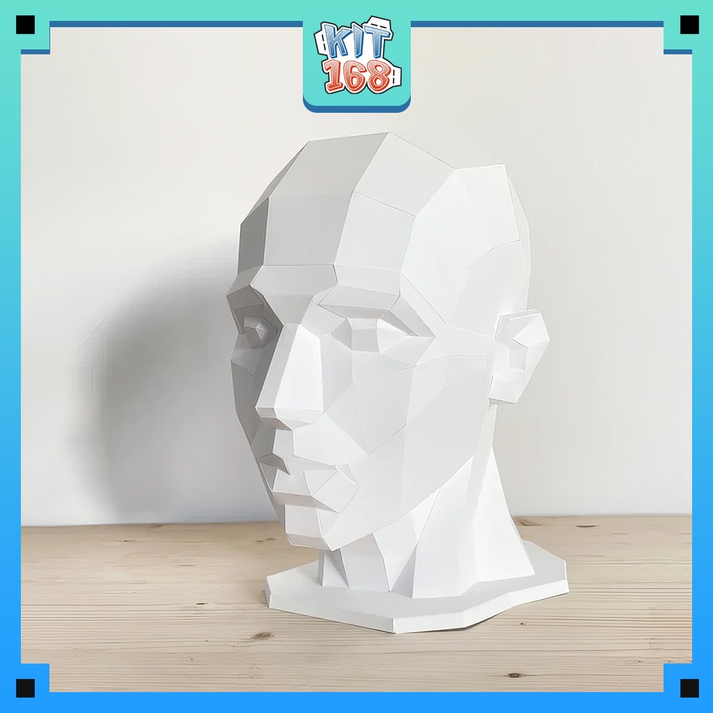 Mô hình giấy đồ vật đồ chơi Human head (Đầu người) | Shopee Việt Nam