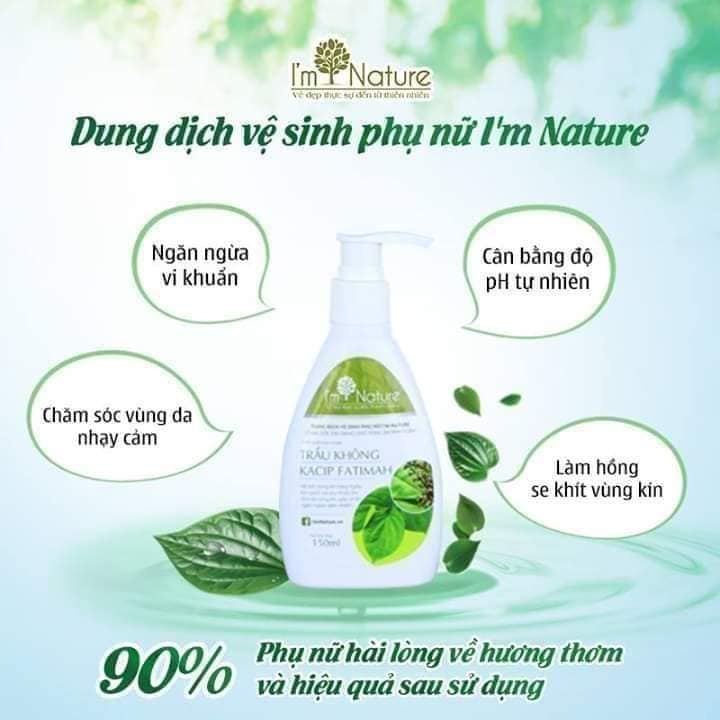 Mua Gel Ddvs Dung Dịch Vệ Sinh Phụ Nữ Lá Trầu Không I'm Nature - Nước ...