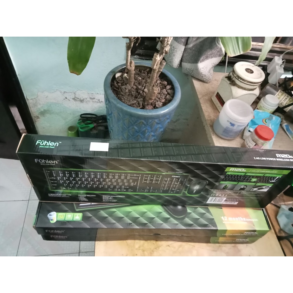 Mua Bộ bàn phím chuột không dây Fuhlen A120G chính hãng giá rẻ nhất ...
