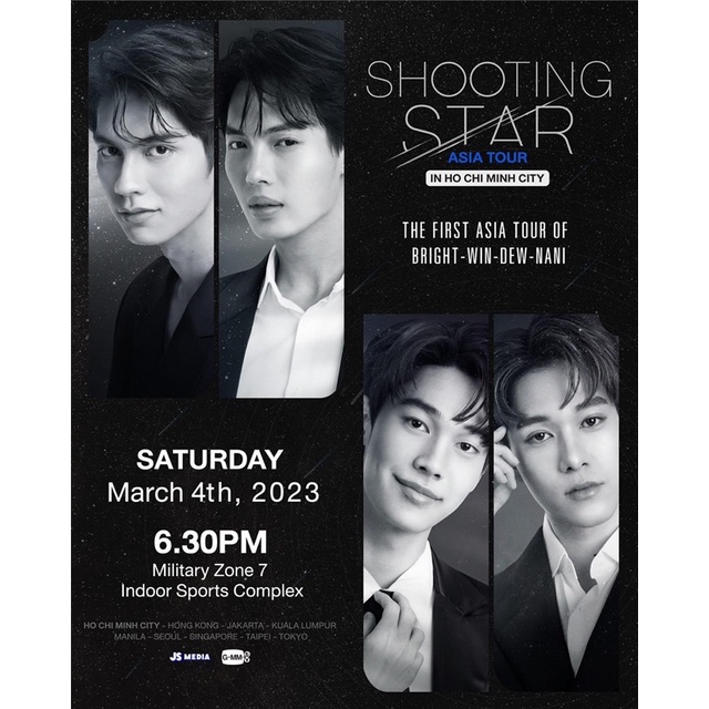 Mua Shooting Star F4 concert tour benefit boxset photocard ảnh thẻ bo góc quà tặng concert ca ...